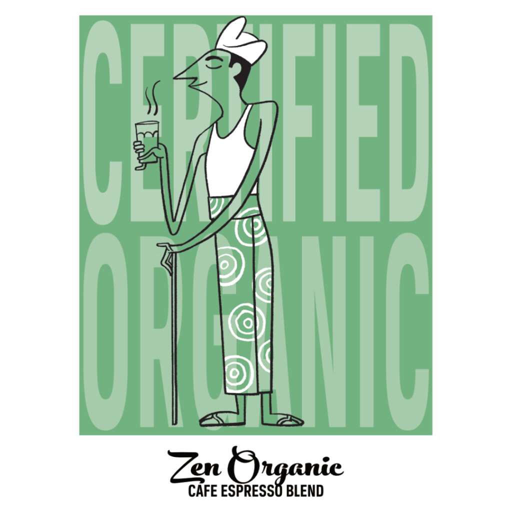 Zen Organic Medium Roast Coffee Beans & Ground | Zentveld's