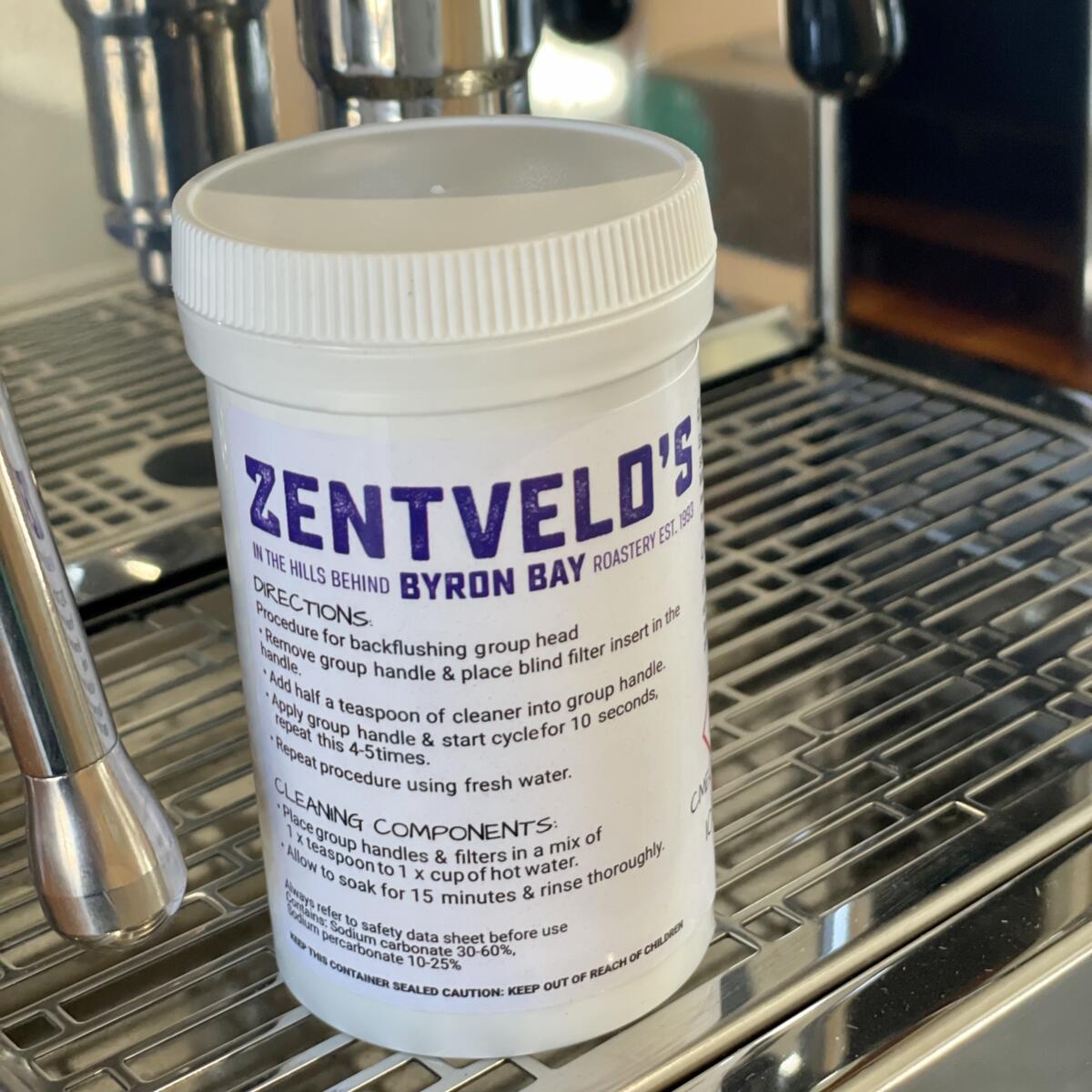 Espresso Machine Cleaner 100g Powder | Zentveld's Australia