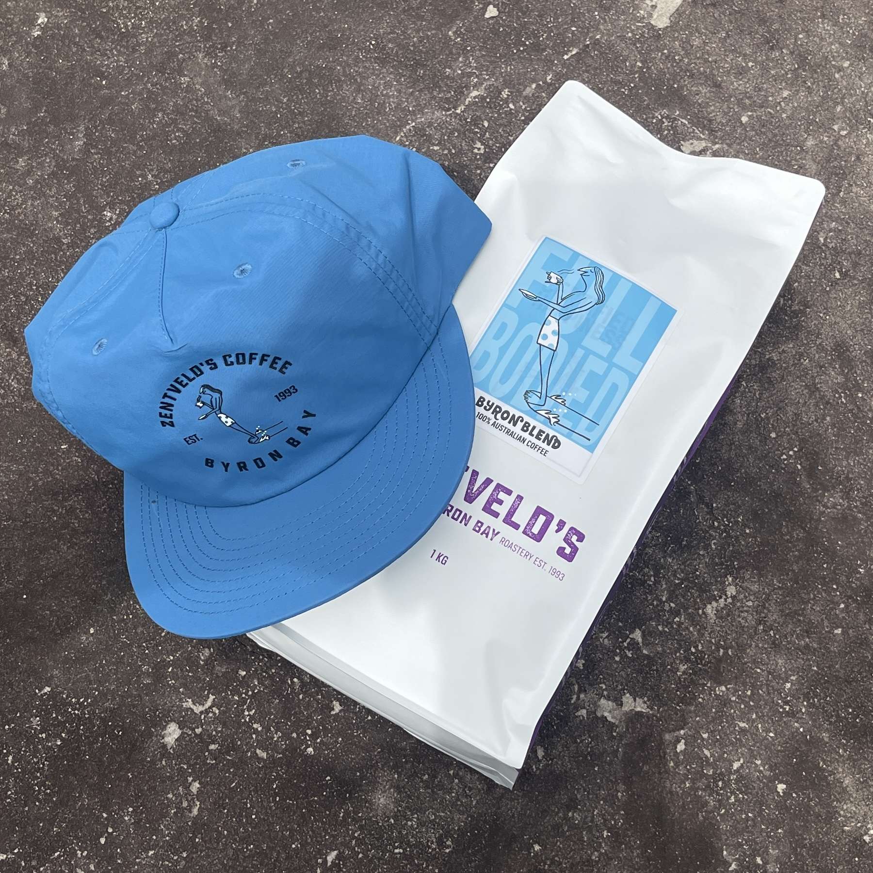 Byron Blend Coffee Bundle | Coffee & Cap | Zentveld's Australia